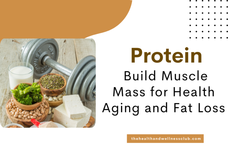How Important is Protein to Build Muscle Mass for Healthy Aging and Fat ...